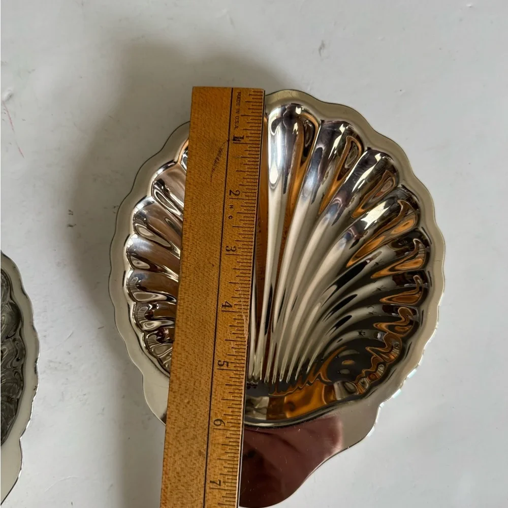 Oneida | Accents | Vintage Oneida Silver Plated Scalloped Shell Trinket ...